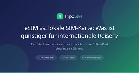 Esim Vs Lokale Sim Karte Was Ist Günstiger Für Internationale Reisen