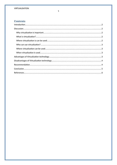 Virtualisation Benefits Drawbacks And Recommendations