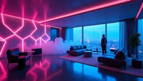 Free Neon Micro Apartment Image Cyberpunk Apartment Neon Download