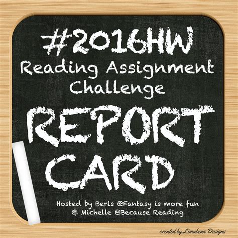 2016hw Reading Assignment Report Card ~ And Thats A Wrap Because