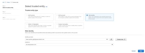 Github Action Aws Iam Role로 접근 Github Enterprise