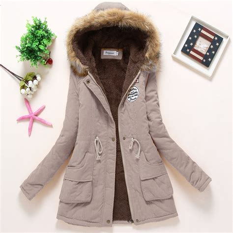 Casaco De Inverno Fitaylor Feminino Com Capuz Grosso Quente Parka Mujer