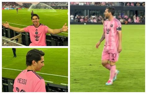 Pakistani Actor Samar Jafris Dream Comes True Meeting Lionel Messi In The Us Daily Times