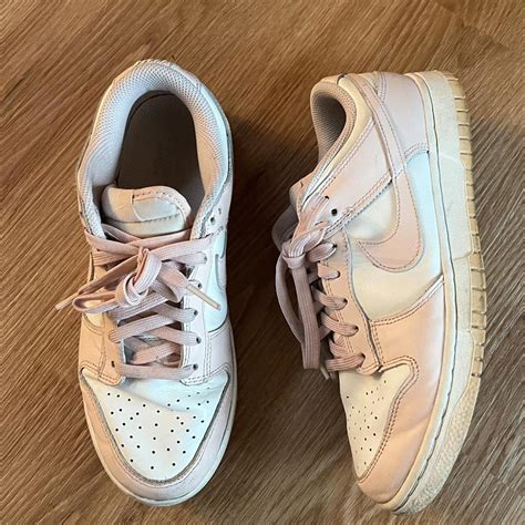 Nike Low Dunks Pale Coral Worn A Few Times But No Depop
