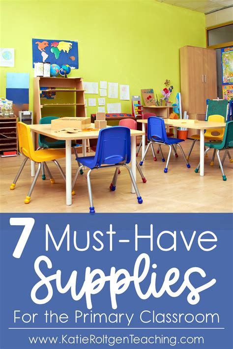 7 Must Have Supplies For The Primary Classroom Katie Roltgen Teaching