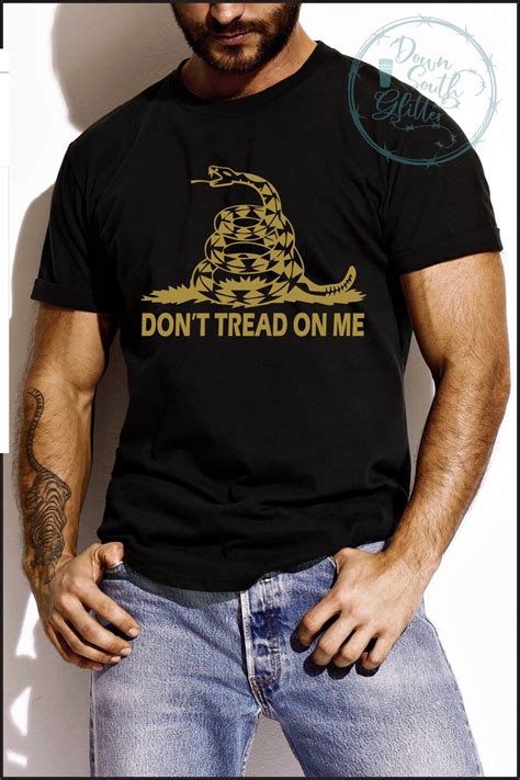 Dont Tread On Me Shirt Etsy