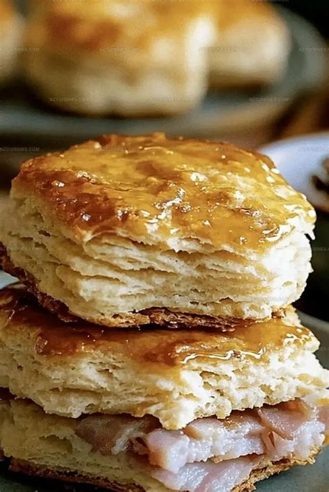 Sweet And Savory Honey Ham Biscuits Recipe For Brunch Lovers Az Cuisines