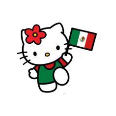 Hello Kitty Mexican Dress In 2024 Hello Kitty Drawing Kitty Drawing