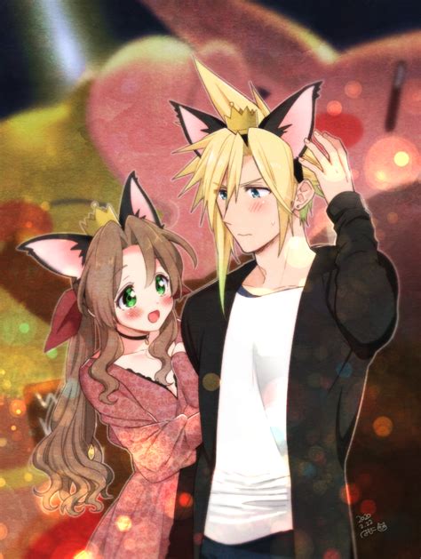 Krudears Aerith Gainsborough Cait Sith Final Fantasy Chocobo Cloud Strife Moogle Final