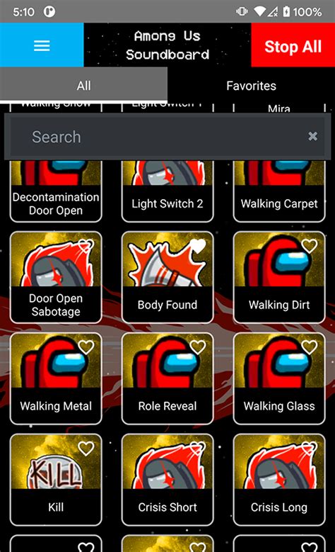 Among Us Soundboard Game Sounds Sound Effects Apk For Android Download