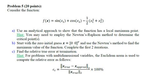 solved problem 5 20 ﻿points consider the