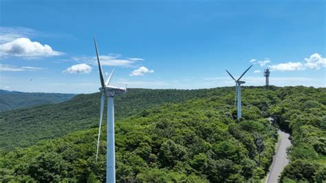 Micon As Micon M 700 225 Kw Wind Turbine Generator 羽鳥平和郷風力発電所