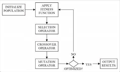 Flowchart Depicting The Sequence Of Operations In An Evolutionary Download Scientific Diagram