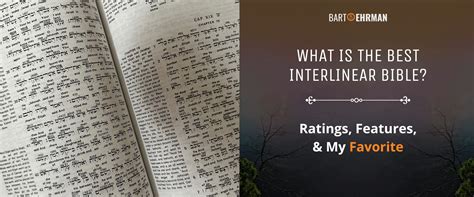 What Is The Best Interlinear Bible Ratings Features And My Favorite