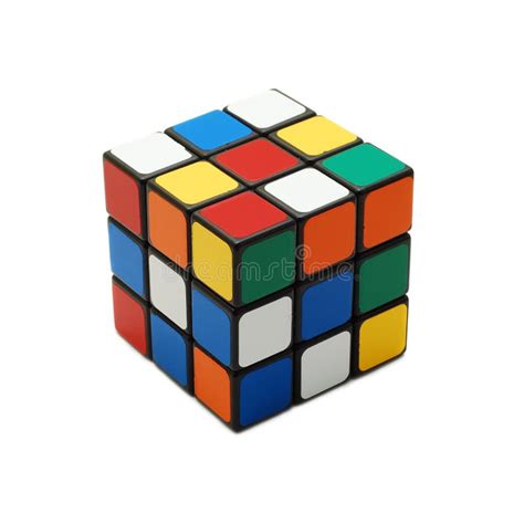 Rubiks Cube Editorial Image Image Of Blue Dice Random 8534410