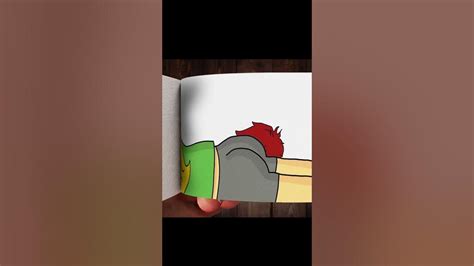 Endergirl And Steve Minecraft Anime Flipbook Animation Short Shorts