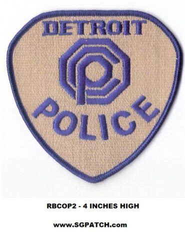 Robocop Ocp Detroit Police Patch Rbcop2 Ebay