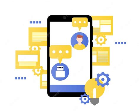 Premium Vector Ai Chatbot With Large Language Models Of Prompt