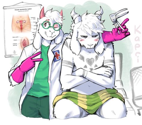 Rule 34 5 Fingers Asriel Dreemurr God Form Bovid Caprine Castration Deltarune Doctor