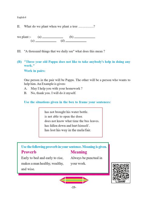 Cgbse Class 8th English Book Pdf Download Online Cgbse Solutions