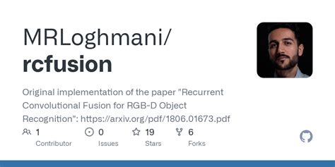 GitHub MRLoghmani Rcfusion Original Implementation Of The Paper Recurrent Convolutional