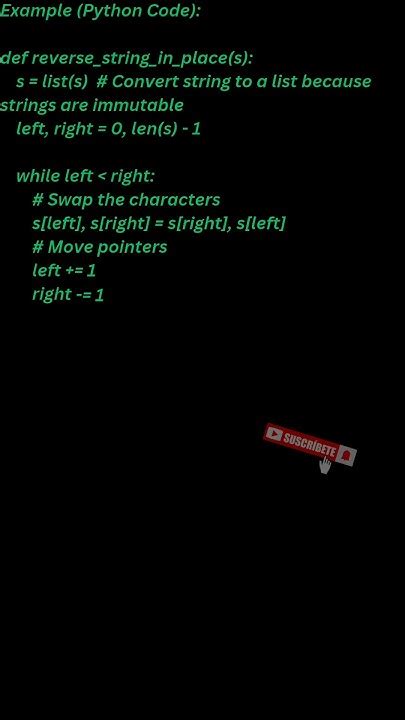 Reverse A String Dsa Problem Python Dsa Javascript Coding Softwaredeveloper Youtube