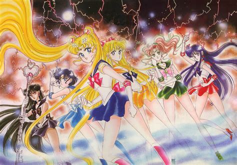 Sailor Moon Night Sky Hd Wallpaper