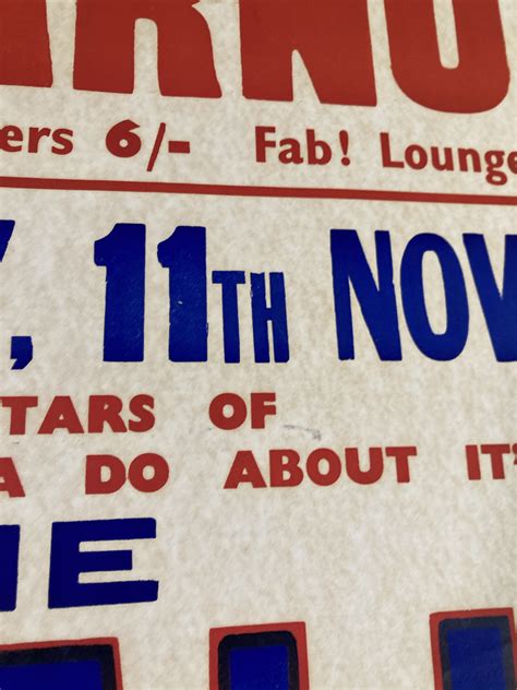 Lot 322 Small Faces Locarno Poster