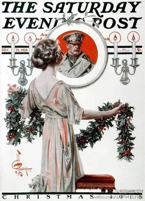 美国黄金时代插画界巨佬，最多产和最成功的艺术家之一jcleyendecker 知乎