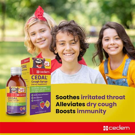 Cedemag Switzerland Health Cough Syrup Drycough Irritated Throat Natural Cedem Ag