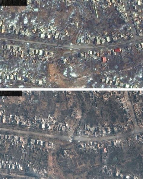 What Bakhmut Looks Like Now Satellite Photos Show The Most Hellish