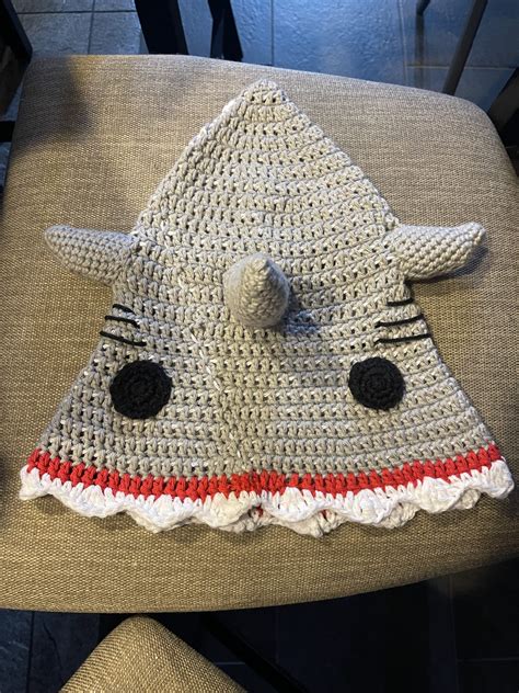 Free Crochet Shark Hat Pattern Ravelry Peachytos Crochet Shark Hat