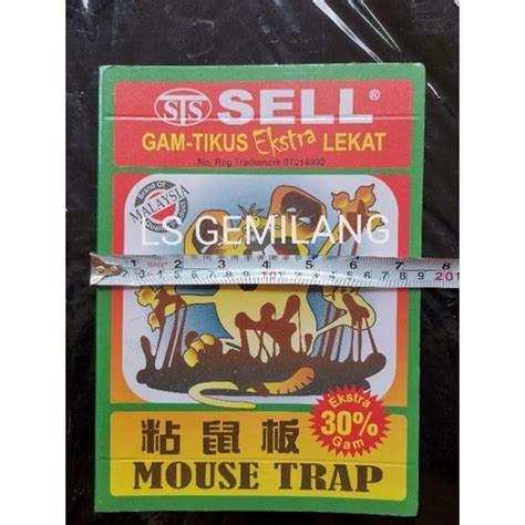 Gam Tikus Ekstra Lekat Mouse Trap Gum Tikus Glue Tikus Papan Lazada