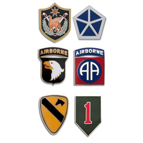 Selection Of Army Csibs Combat Service Identification Badges By