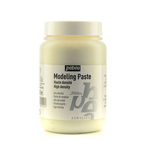 Pebeo Studio Acrylics Modeling Paste High Viscosity 250 Ml • Jar