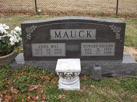 Mrs Anna Mae Higginbotham Mauck 1916 1998 Find A Grave Gedenkplek