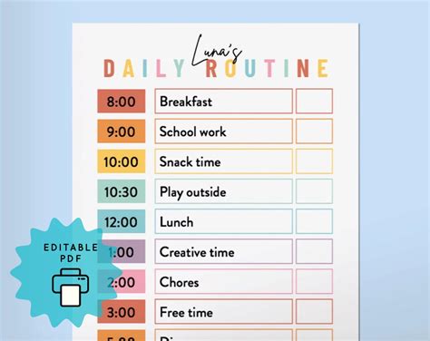 Daily Work Routine