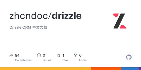 GitHub zhcndoc drizzle Drizzle ORM 中文文档