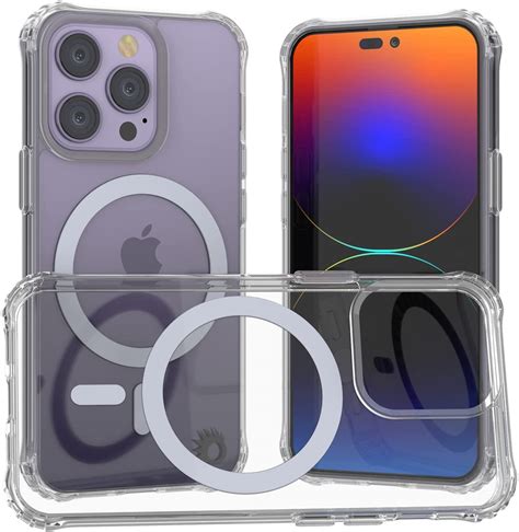 Punkcase Iphone 15 Pro Max Magnetic Wireless Charging Case Clearmag S