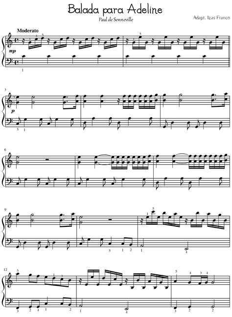 Partituras Faceis Para Piano Musicas Populares