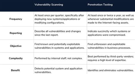Vulnerability Scanning Vs Penetration Testing Redfox Security Pen