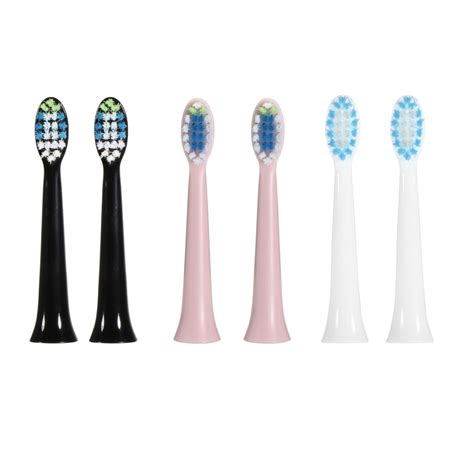 2 Pcs Premium Sonic Toothbrush Heads Adults For Ro Vicedeal