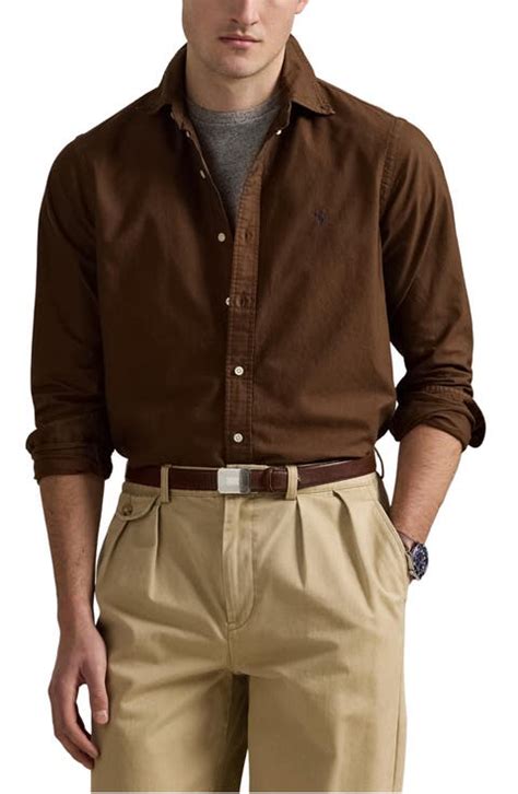 Mens Brown Shirts Nordstrom