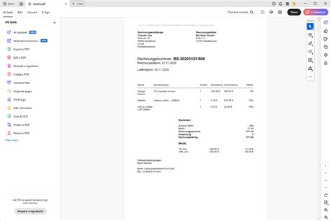 Visualize And Preview Xrechnung Zugferd And Factur X Documents In Net C Visualize And Preview Xrechnung Zugferd And Factur X Documents In Net C
