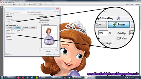 How I Created A Life Size Cardboard Cutout Of Sofia The First