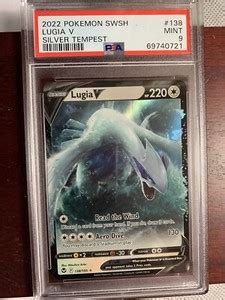 Lugia V 2022 Sword And Shield Silver Tempest 138 195 Holo Price Guide