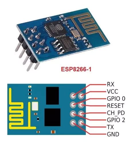 módulo relé y modulo esp8266 esp 01 5v arduino wifi mebuscar chile