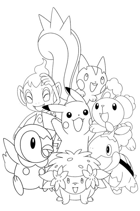 Animes Para Colorir Páginas Para Colorir Dinossauro Pokemon Para