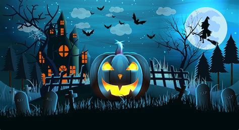 Animated Scary Halloween Wallpaper