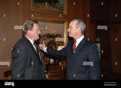 Secretary Dirk Kempthorne Meeting At Main Interior With The Members Of